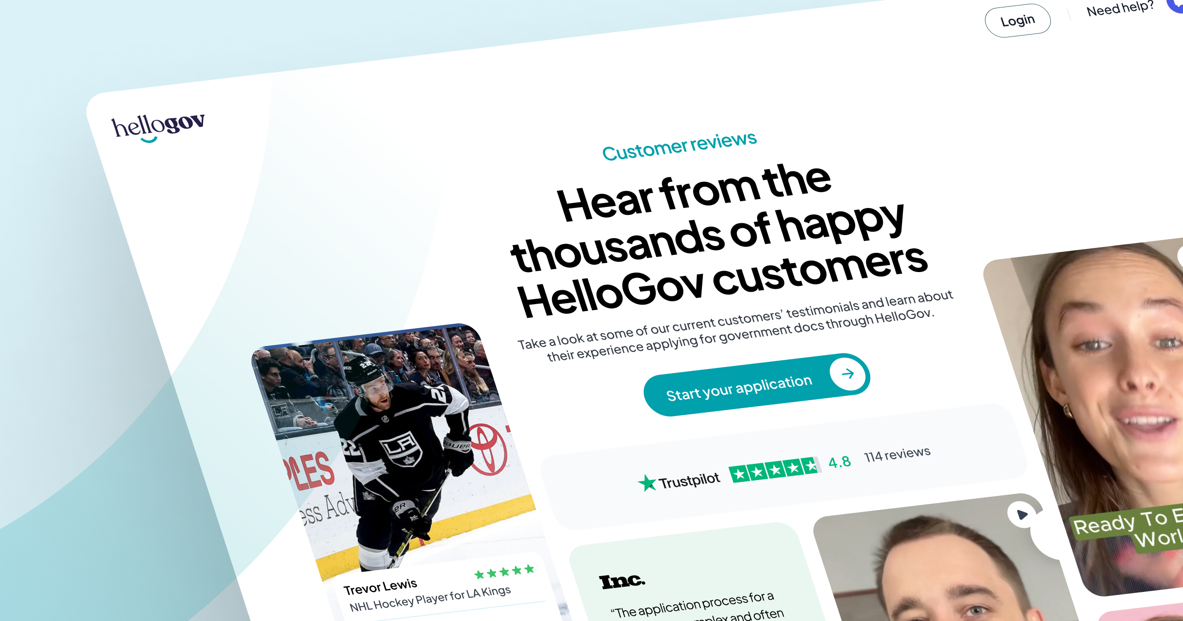 Check out our customer reviews | HelloGov